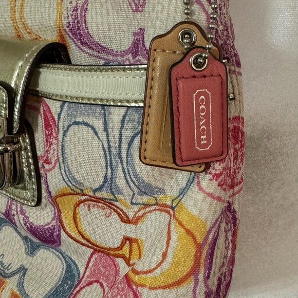 Coach | Bags | Coach Iconic Doublec Design Small Crossbody Bag Canvas ...